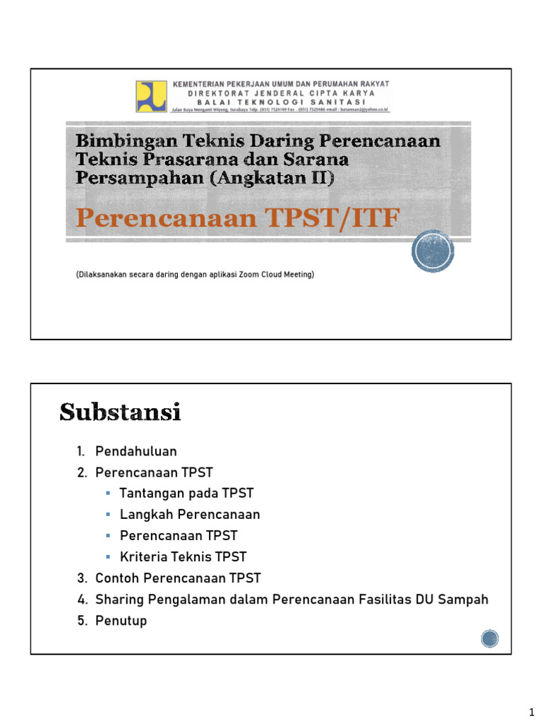 Materi TPST Itf | PDF