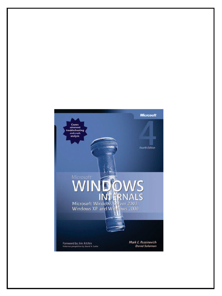 Windows Internals 4th Edition Mark Russinovich David Solomon Download ...