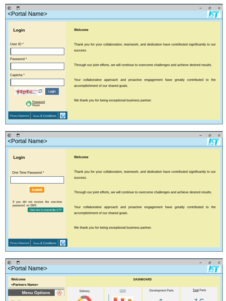 Supplier Portal Prototype | PDF | Password | Computing