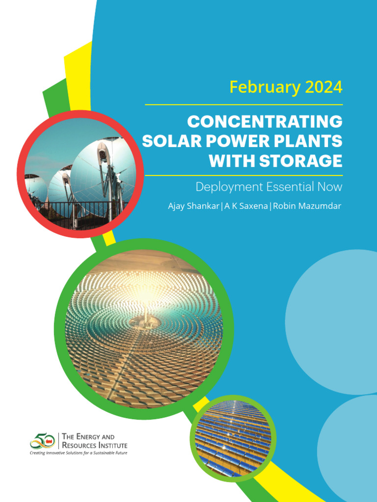 CSP Report 2024 New | PDF | Solar Energy | Solar Power