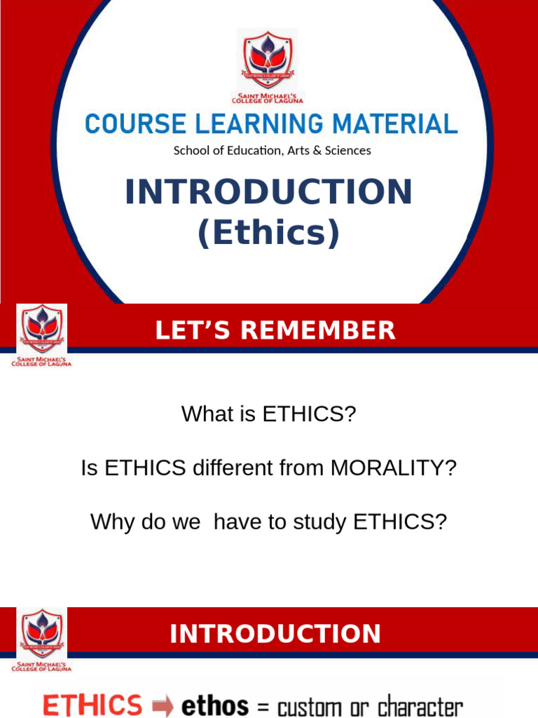 Understanding Ethics and Morality | PDF