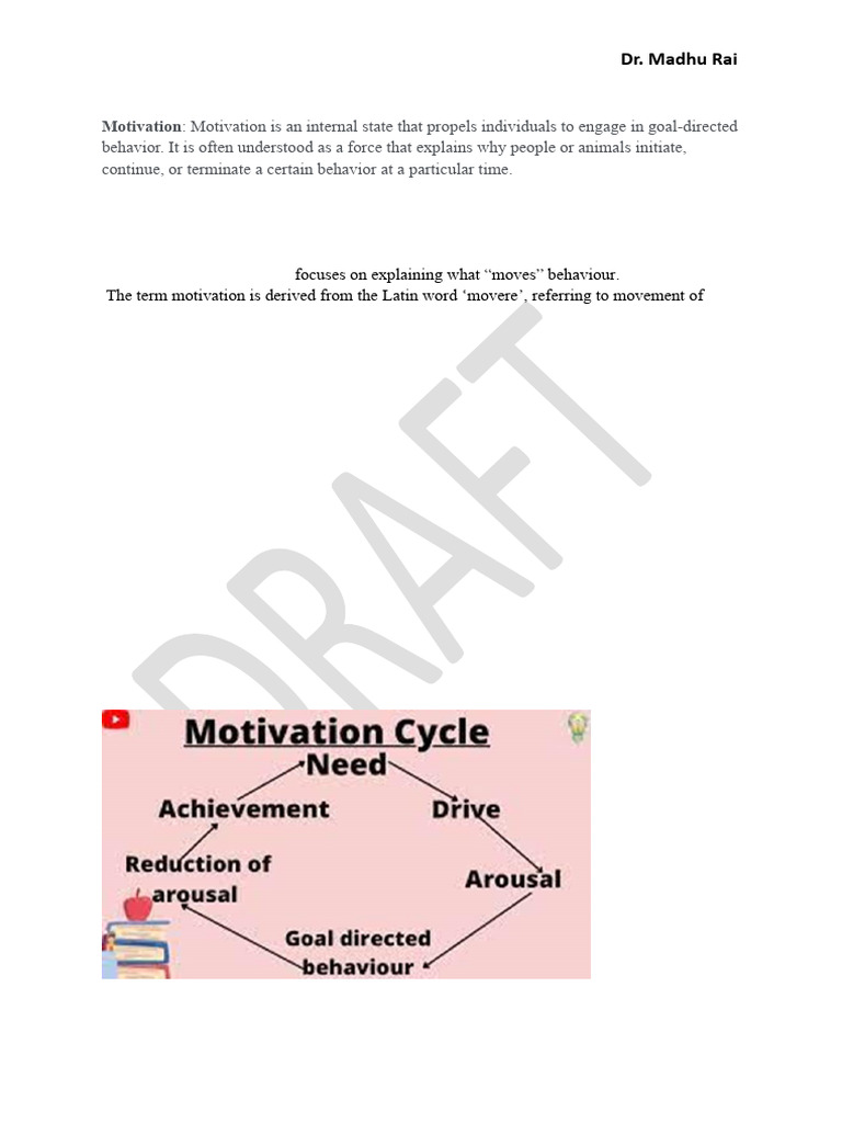 Mod 4 Motivation Theories | PDF | Motivation | Motivational