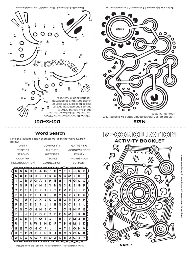 National Reconciliation Week Activity Booklet | PDF | Indigenous ...