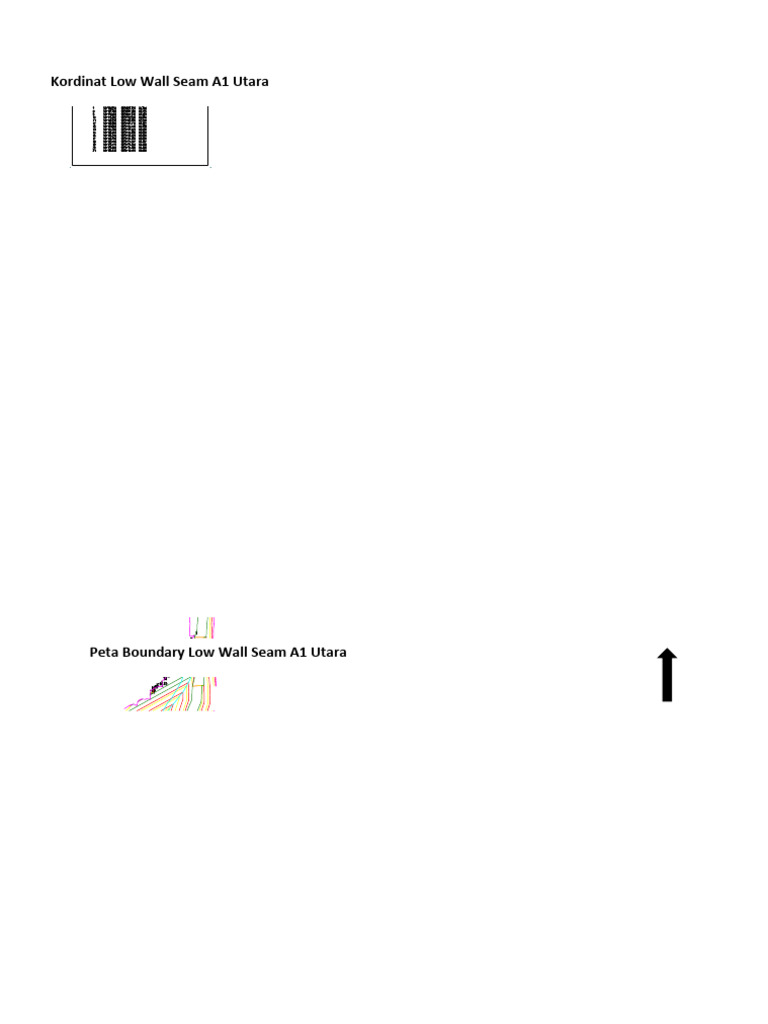 Peta Boundary Low Wall Z Utara | PDF