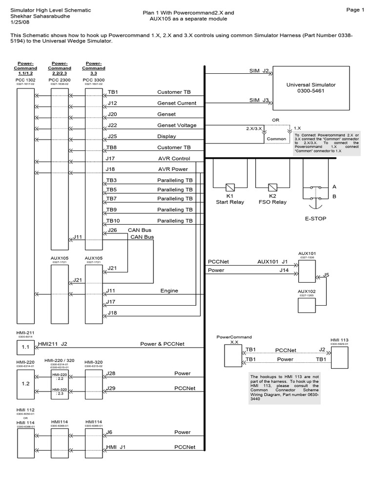Simulator High Level Schematic 09-04-08 | PDF | Electrical Engineering