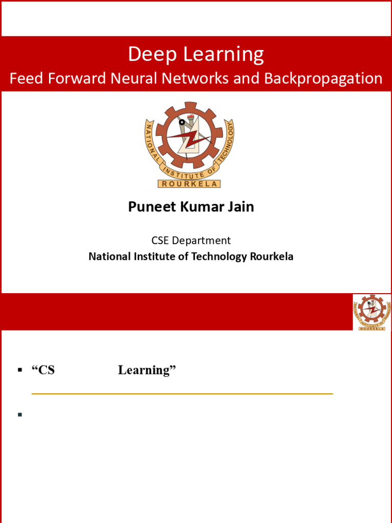 8 10 Backpropagation Algorithm Pdf Deep Learning Networks 7132