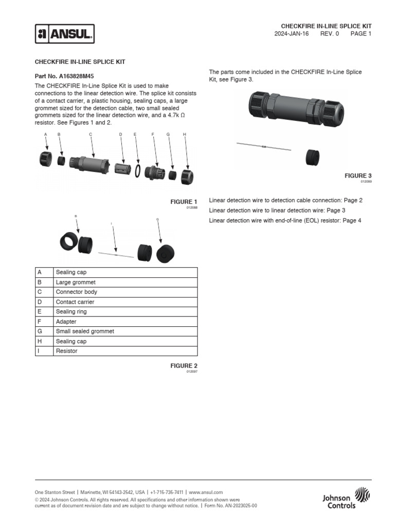 In Line Splice Kit | PDF | Electrical Connector | Electrical Components