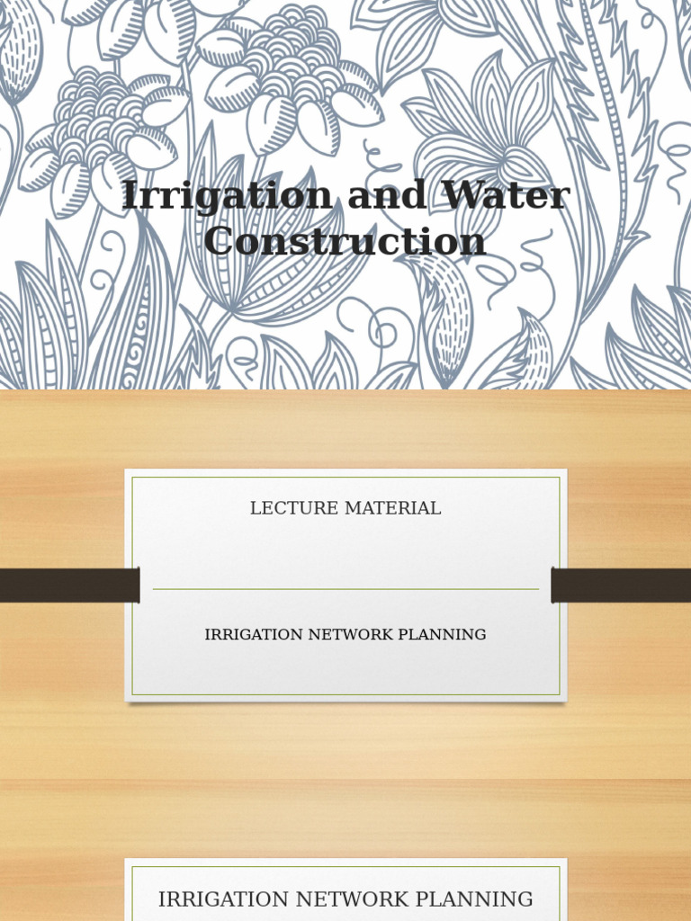 Kp-04 Structures Irrigation | PDF | Irrigation | Dam