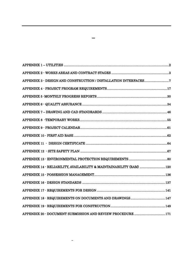 Part 2, Vol 1 - General Specifications (Appendix) | PDF | Specification (Technical Standard ...