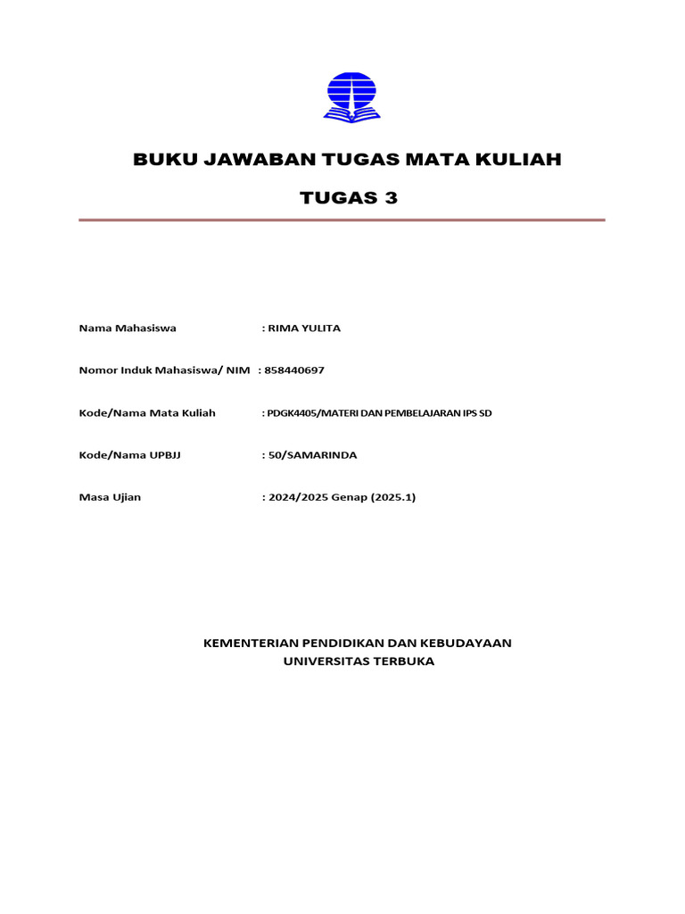 BJT - Tugas 3 MP Ips SD | PDF