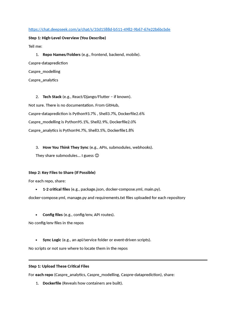 Deepseek 002 Git Repos | PDF