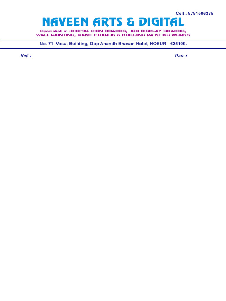 Naveen Arts & Digital | PDF