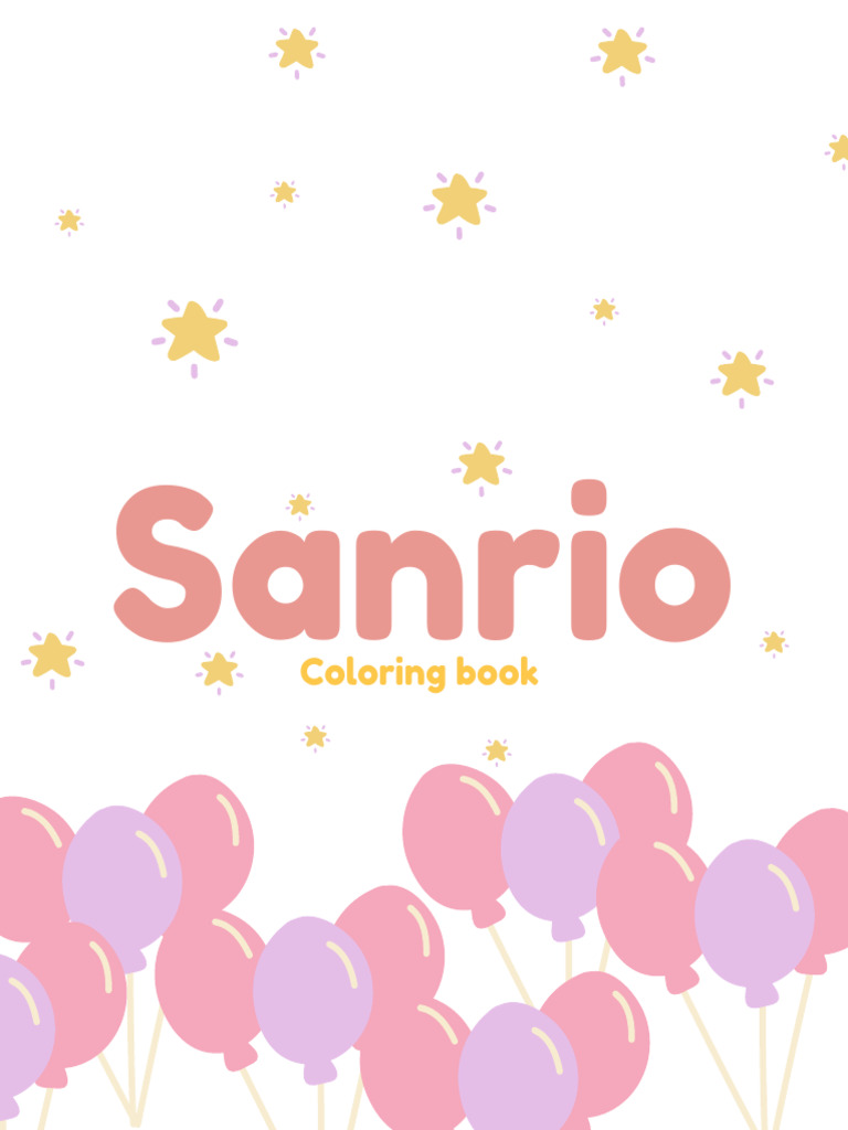Sanrio Coloring Book | PDF