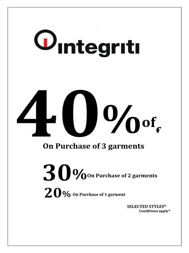 Garment Purchase Discounts Explained Pdf