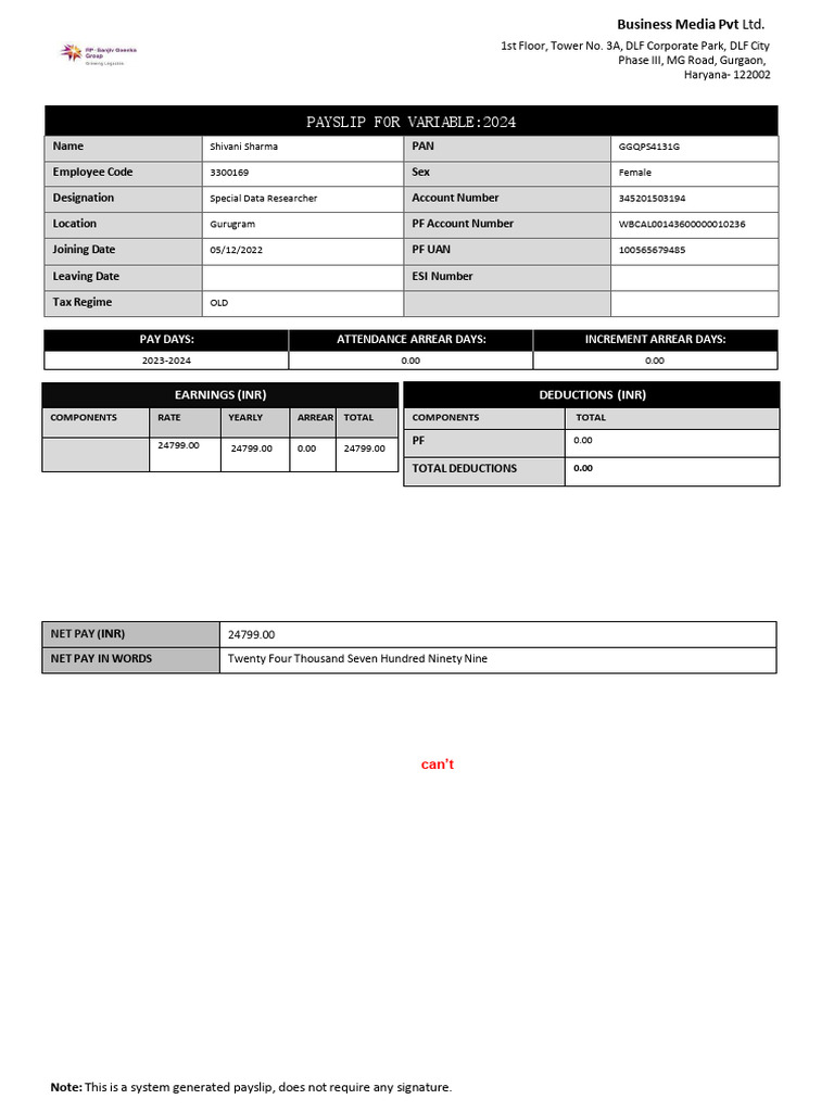 Variable Pay 2024 | PDF | Public Finance | Taxes