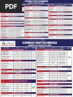 Duty Doctor's Roster | PDF