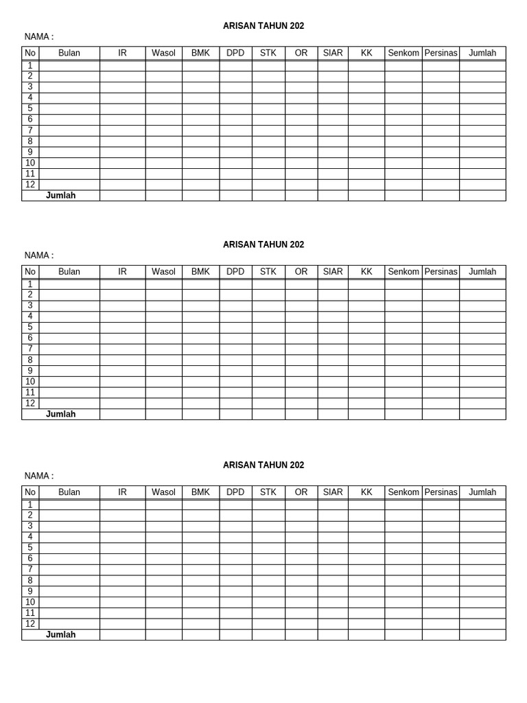 Arisan Puron Pak Triyanto | PDF