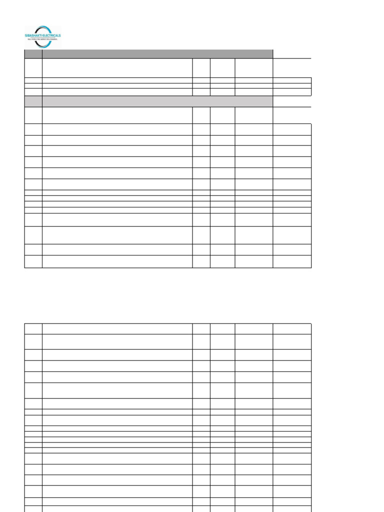 11 KV HT Line Material Requirements | PDF | Insulator (Electricity ...