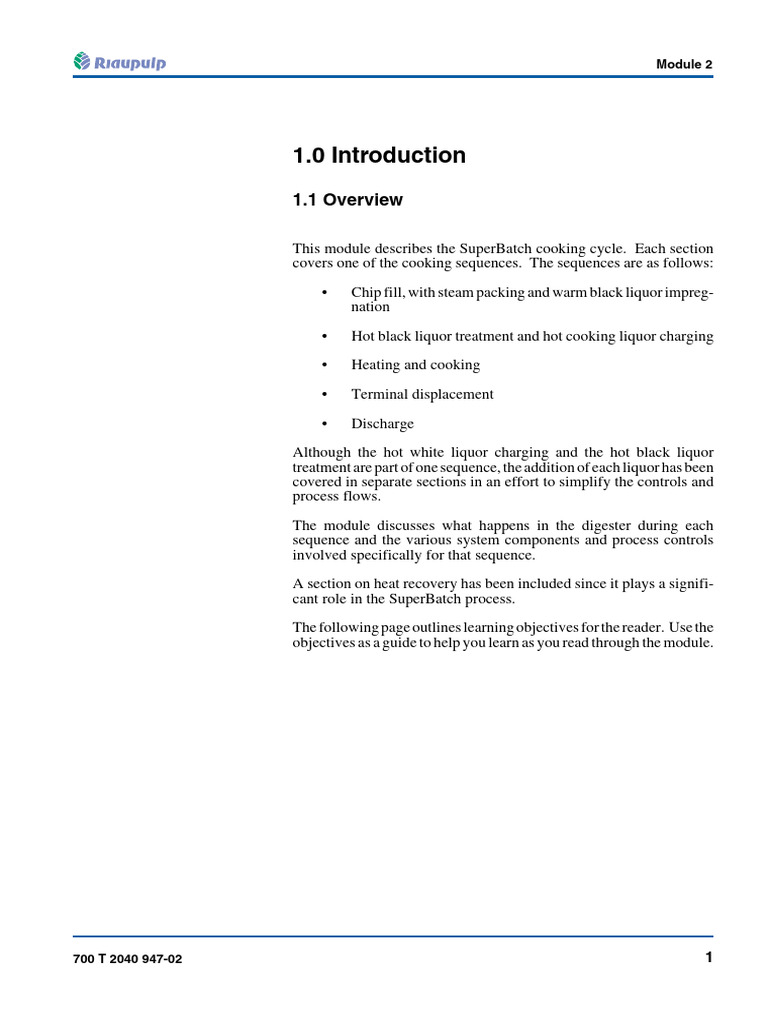 SuperBatch Cooking Cycle Overview | PDF | Transparent Materials ...