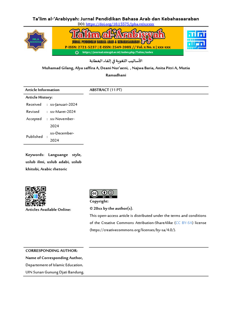 Kel.5 Fann Al-Khitobah (1) Fix | PDF