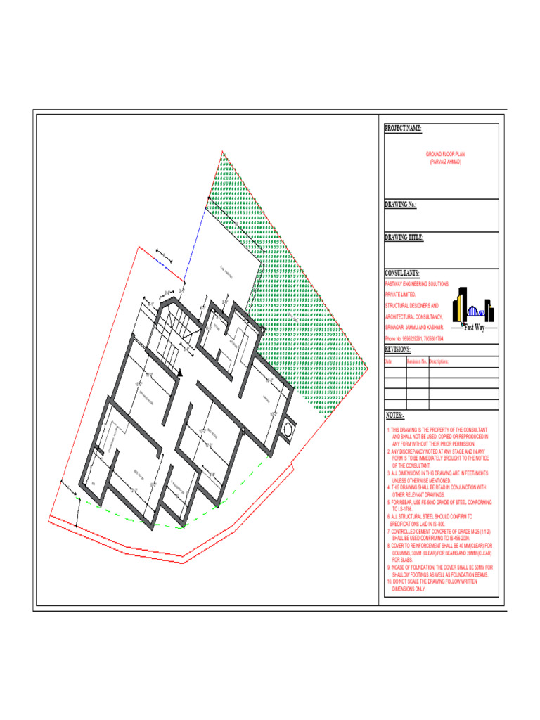 Parvaiz Plan New-Model 1 | PDF | Composite Material | Concrete