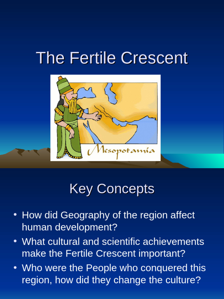 The Fertile Crescent 2012 | PDF | Sumer | Mesopotamia