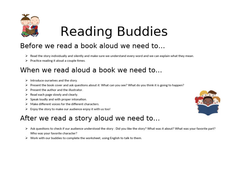 Reading Buddies Explanation | PDF