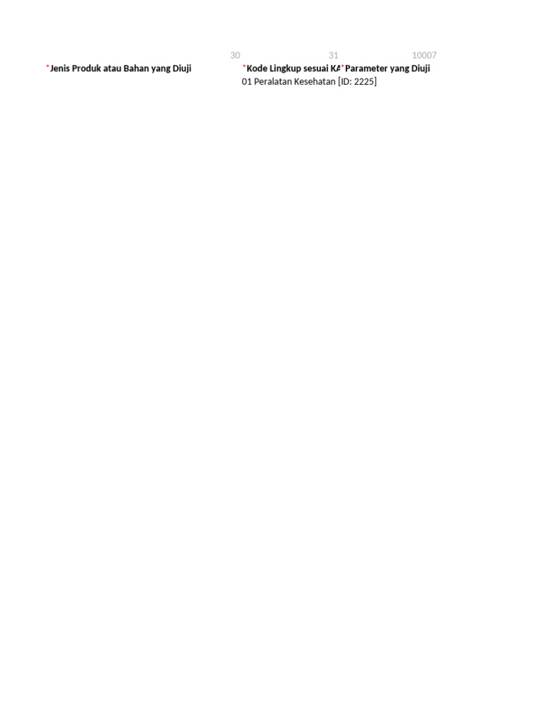 Template RL Laboratorium Penguji | PDF