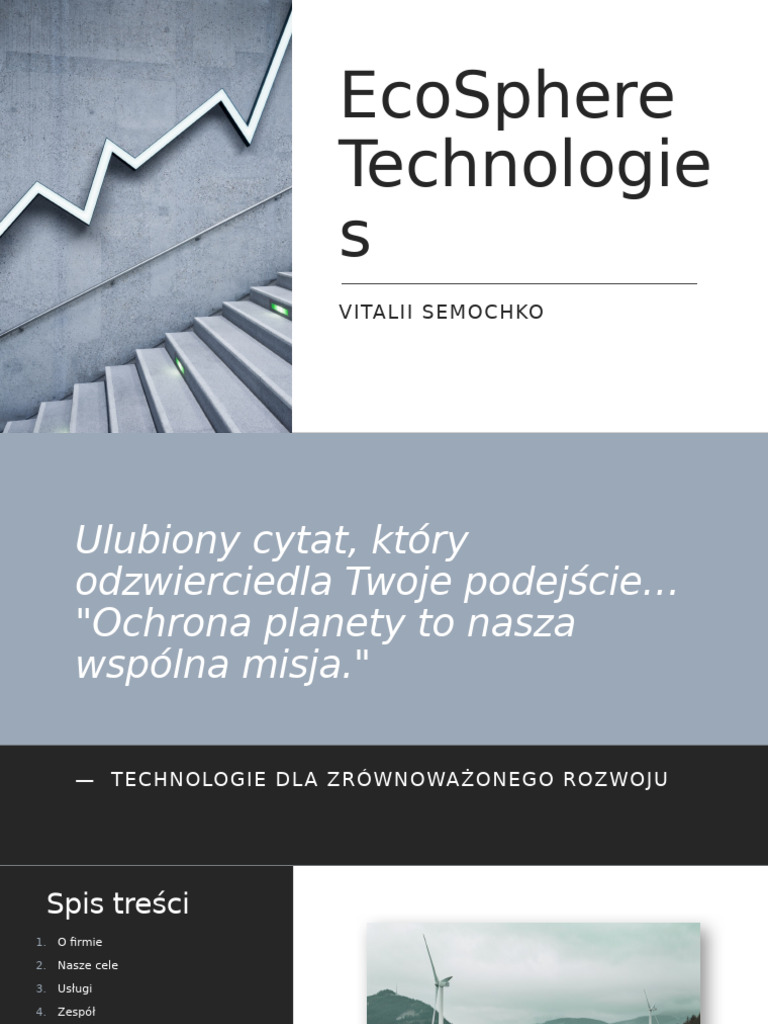 EcoSphere Technologies | PDF