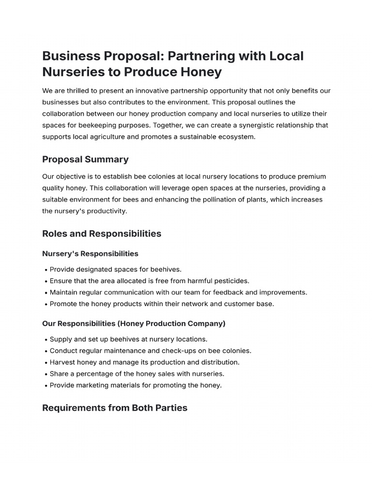 Business Proposal Template | PDF