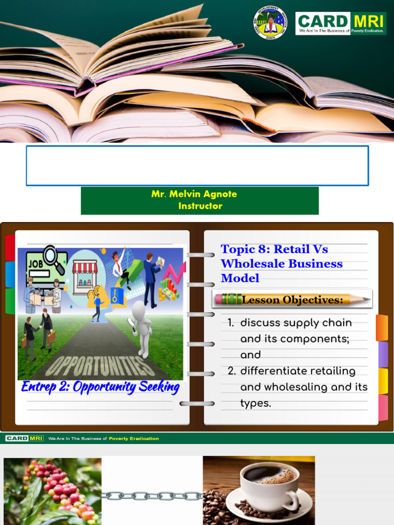 Lesson 8_ Retail vs Wholesale Business Models (1) | PDF | Retail | Product (Business)