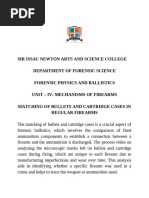 Bullet Comparison Microscope Lab Guide | PDF | Bullet | Firearms