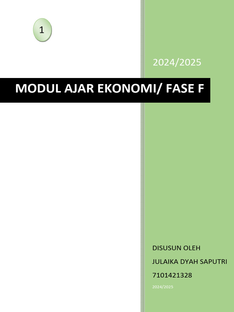 Form Modul Ajar | PDF