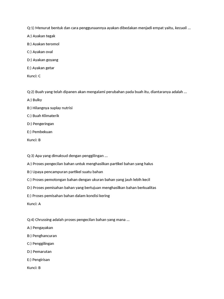 Soal Dasar-Dasar Keahlian APHP Kelas X | PDF