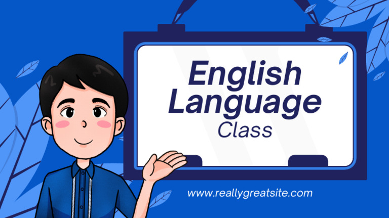 Blue Illustration English Language Class Youtube Intro - 20250603 - 152109 - 0000 | PDF