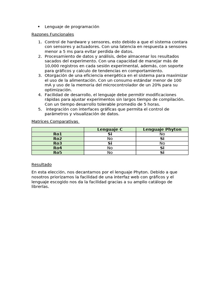 Lenguaje de Programación | PDF