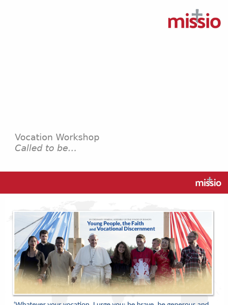 Vocation Workshop Called To Be Religious Sister | PDF