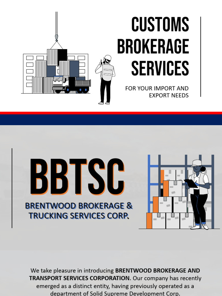 BBTSC Company Profile | PDF | Cargo | Containerization