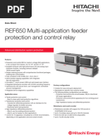 REF650 Advanced Distribution System Protection Brochure en-4CAE001685 ...