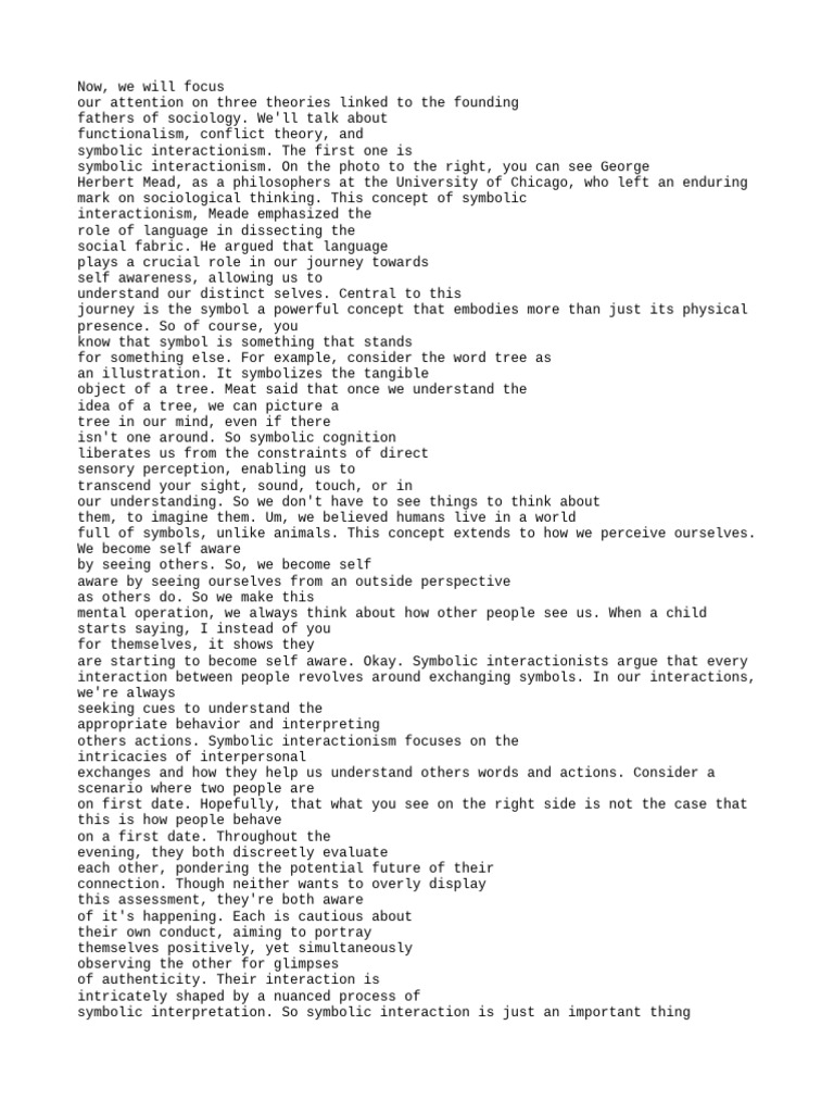 Lecture 3 Part 2 Transcript | PDF | Sociology | Feminism