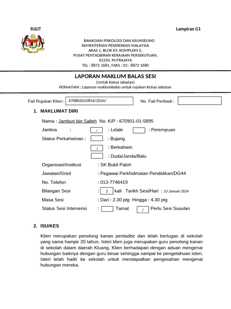 Maklum Balas Sesi Cikgu Halimatus | PDF