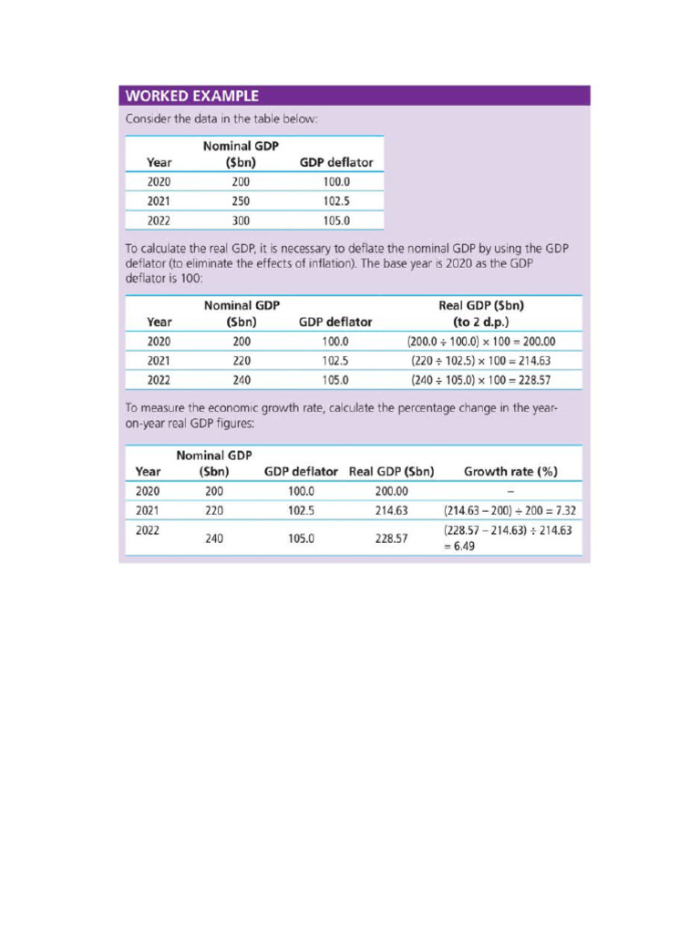 Practice GDP 2 | PDF