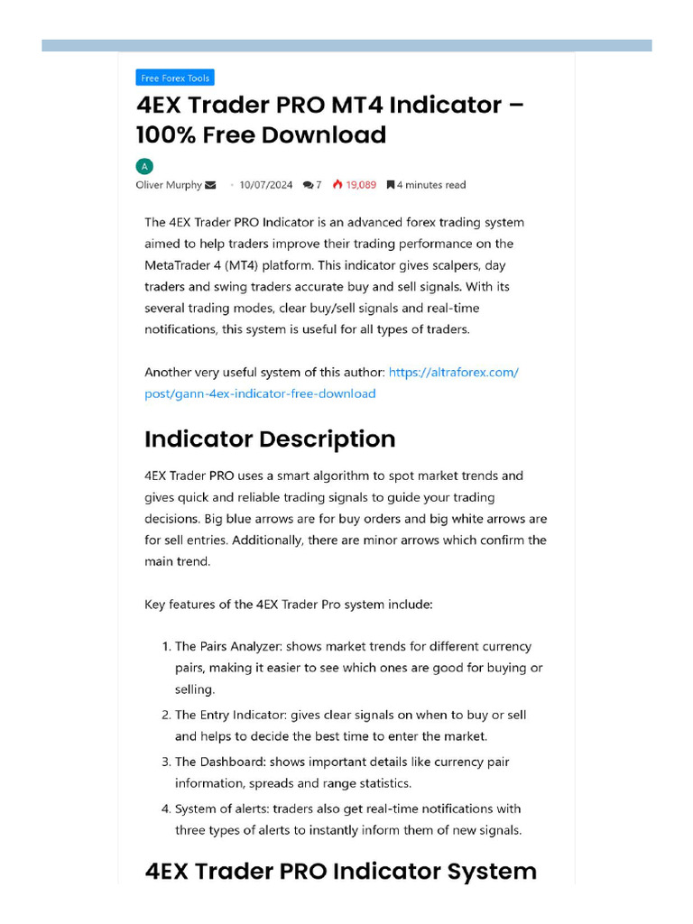 Free MAxCD Forex Indicator Guide | PDF | Market Trend | Foreign ...