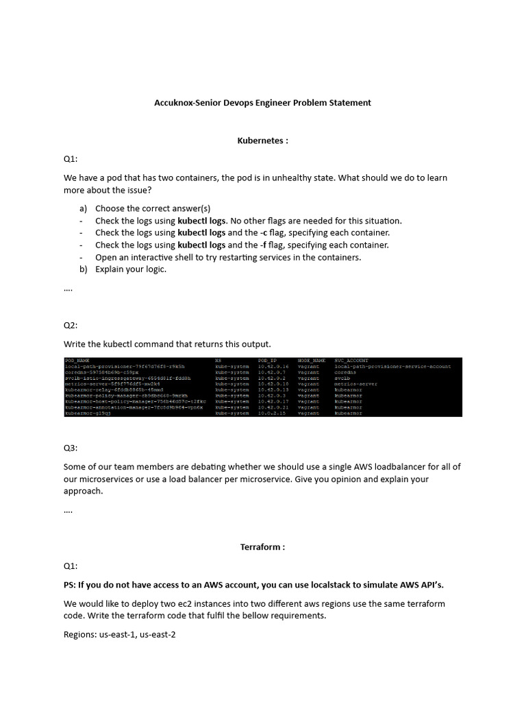 Devops Problem Statement-2023 | PDF | Amazon Web Services | Encryption