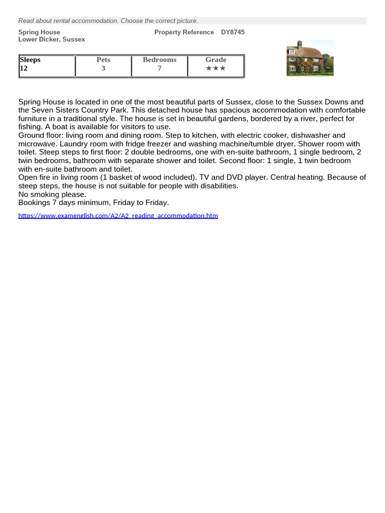 Wolfson Accommodation Overview | PDF