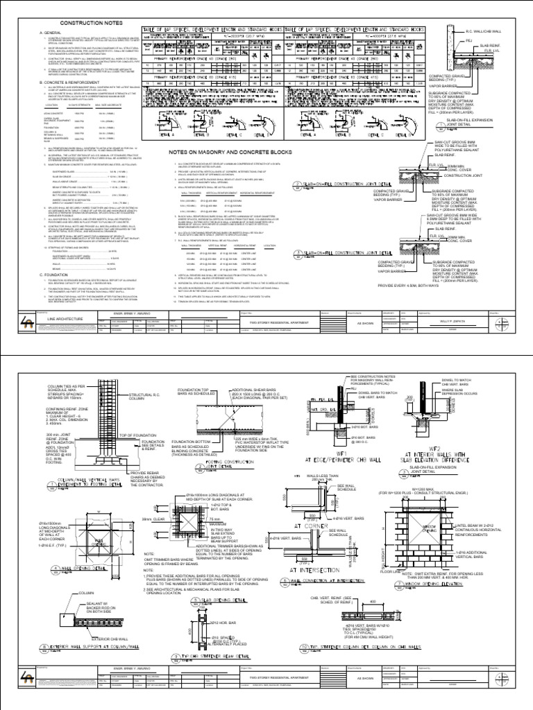 Structural Drawing Cf4cda58 B7ac 49db Be5f 904c819a936a 104006 | PDF | Concrete | Foundation ...