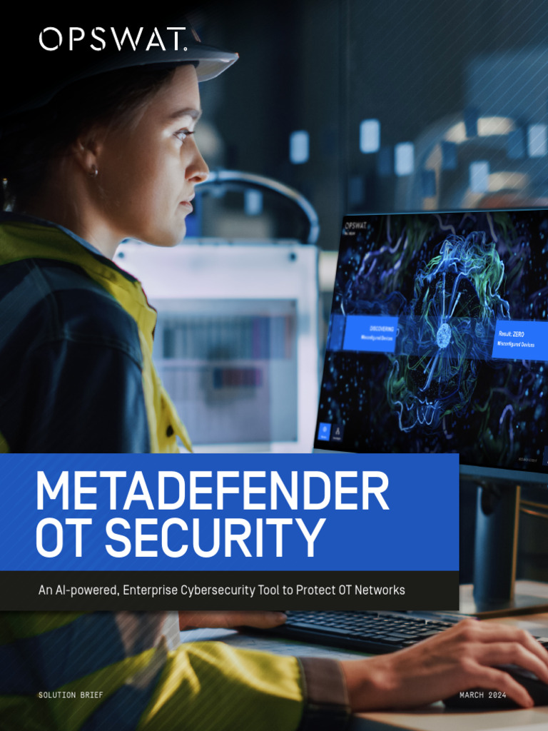 Opswat Metadefender Ot Security Solution Brief | PDF | Computer ...
