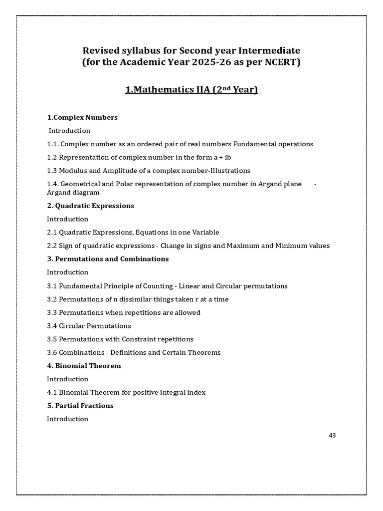 2025-26 Second Year Syllabus | PDF | Magnetic Field | Electric Current
