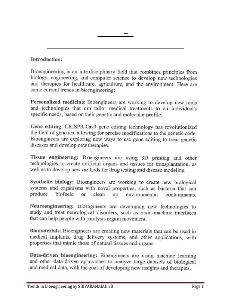 Module 5 Biology_compressed.. | PDF | Tissue Engineering | Medical Imaging