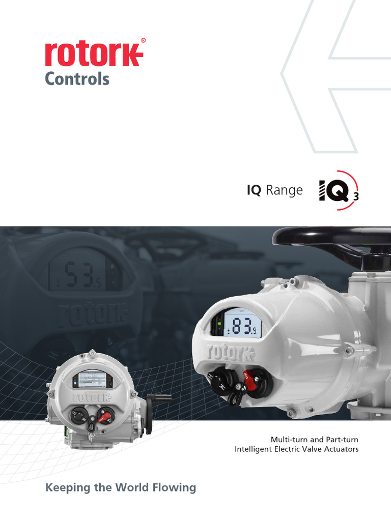 Rotork Iq Range | PDF | Valve | Actuator